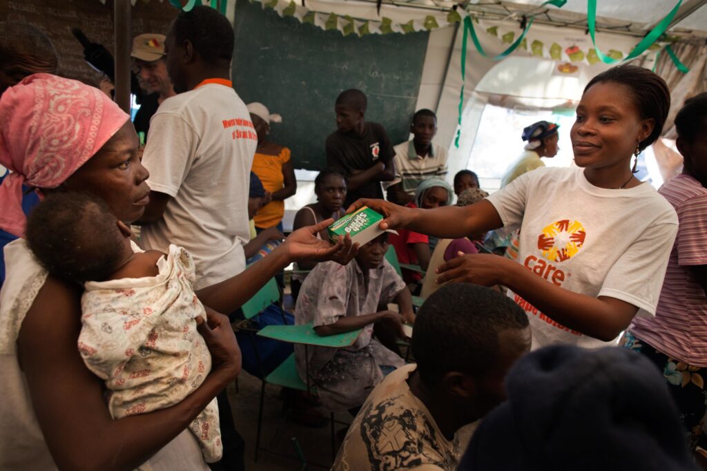 Aide humanitaire en Haïti | ONG CARE France